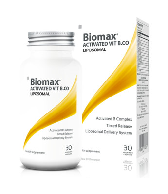 Coyne Healthcare Biomax Liposomal Vitamin B Complex 30 Vegetarian ...