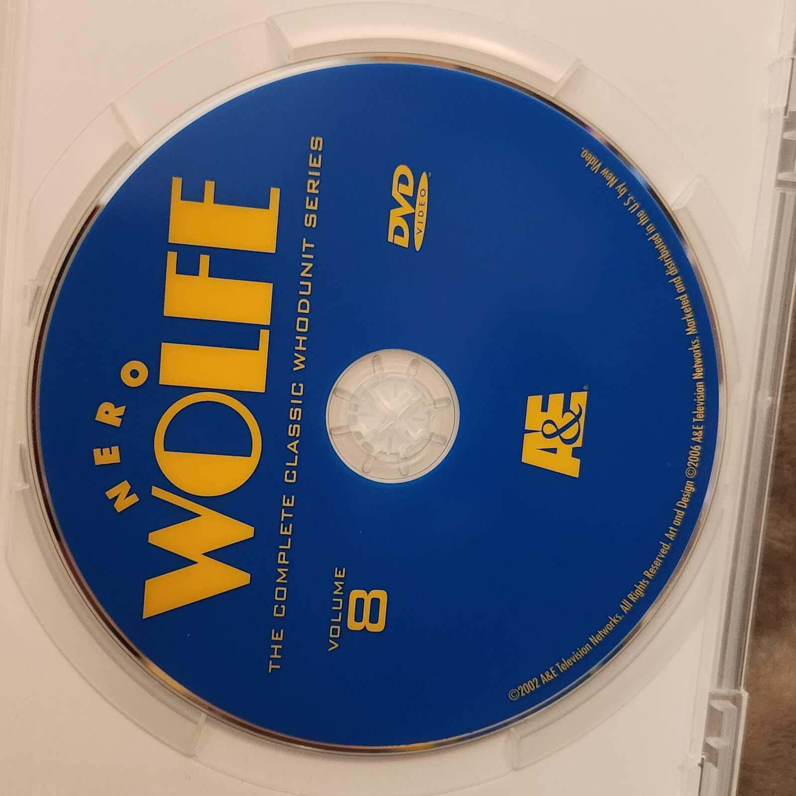 Nero Wolfe The Complete Classic Whodunit Series A&E -Replacement DVDs ...