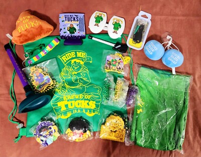 New Orleans Mardi Gras 2024 Krewe Of Tucks Mixed Lot Of 18 Parade ...