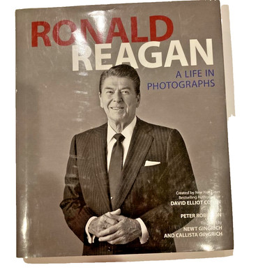 Ronald Reagan : A Life in Photographs Hardcover David Elliot Cohe book ...