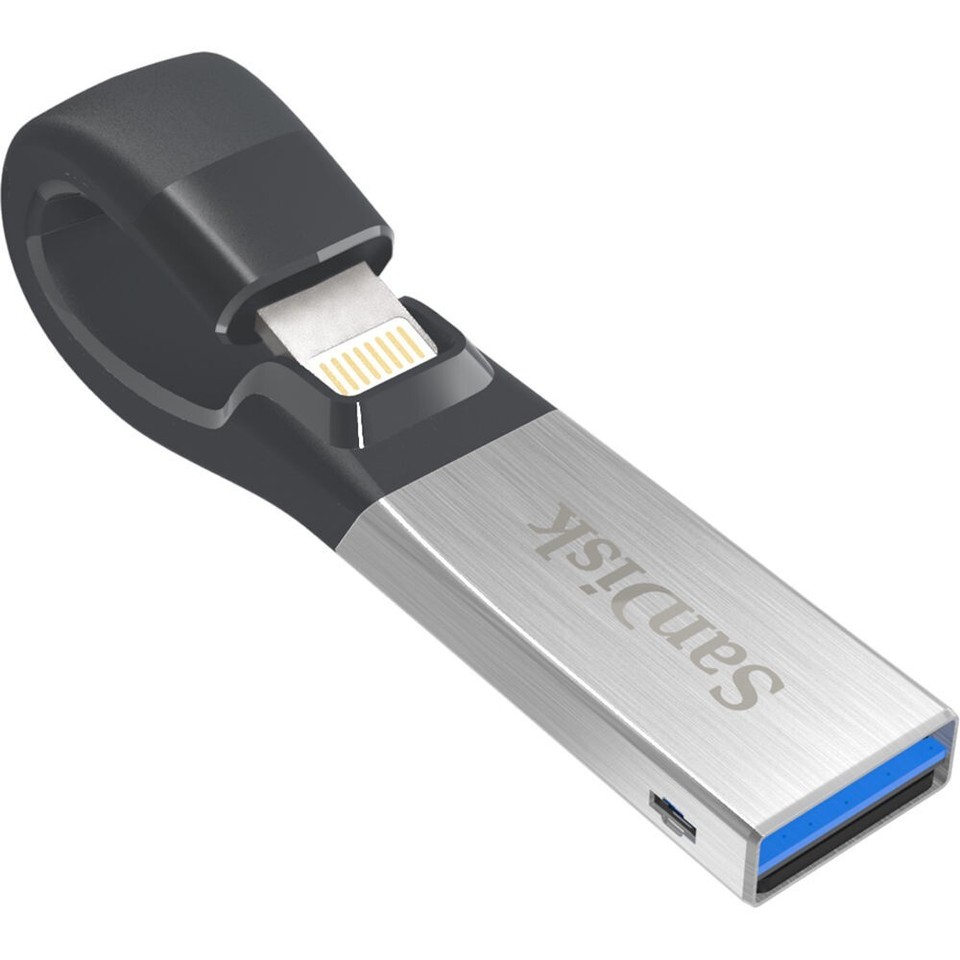 SanDisk 256gb iXpand USB 3.0 Flash Drive iPhone iPad SDIX30N-256G-AN6NE ...