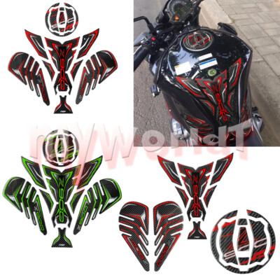 5D Fit For Kawasaki Z900 Motorcycle Sports Car Fasp Genuine Carbon ...