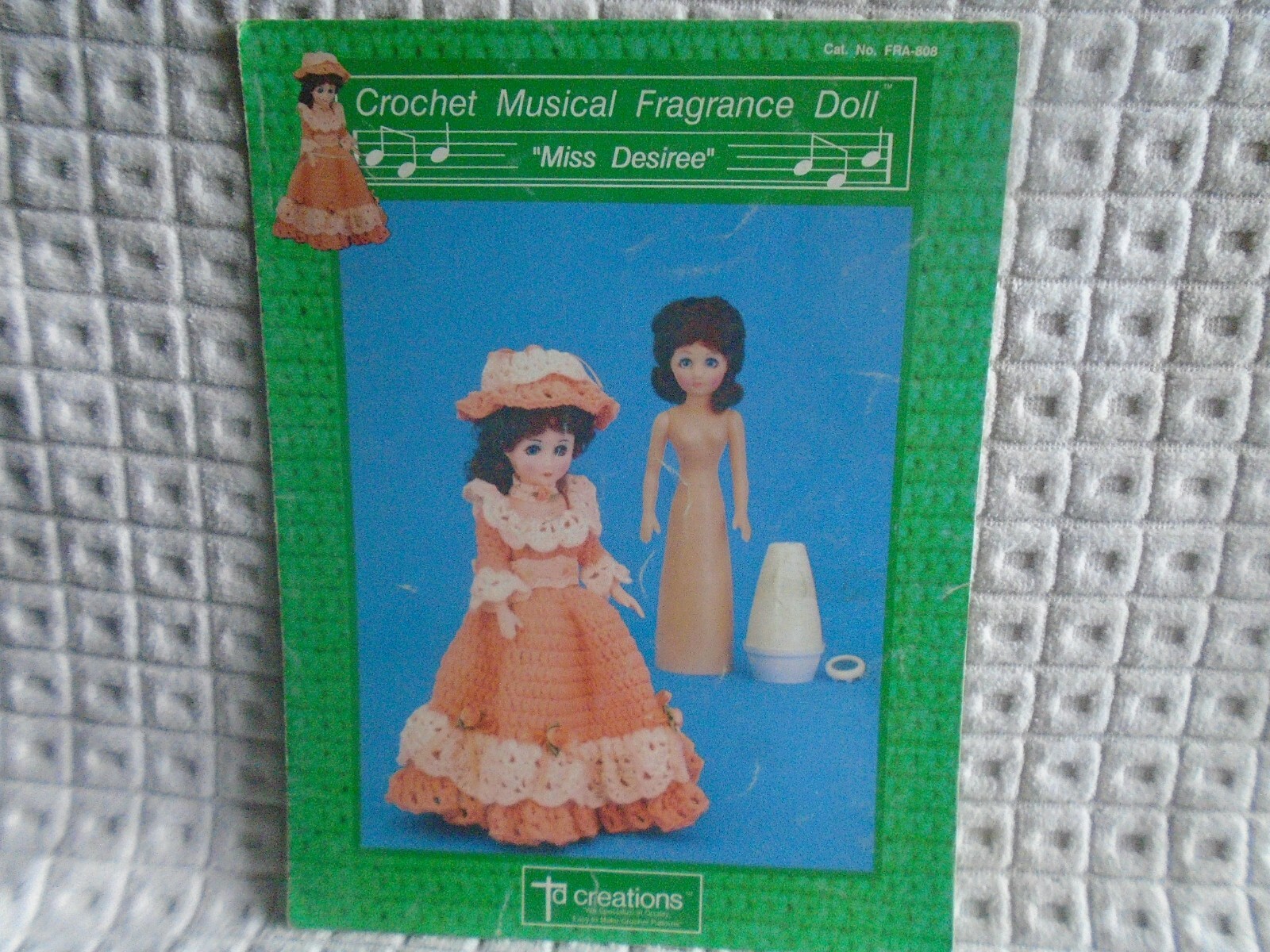 MISS DESIREE 13" FRAGRANCE DOLL DRESS TD CREATIONS CROCHET PATTERN ...
