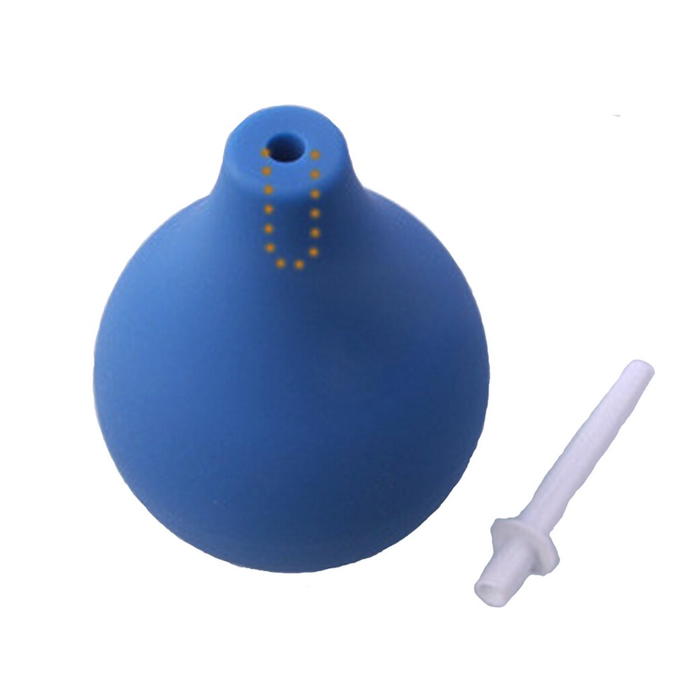 Cozy Feel Silicone Bulb Enema Anal Clean Liquid Bottle Douches enemator ...
