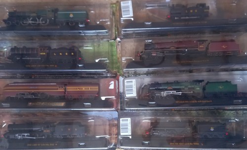 8 x 1:76 OO Scale Gauge Static Locomotive Train Display Sets Models Job ...