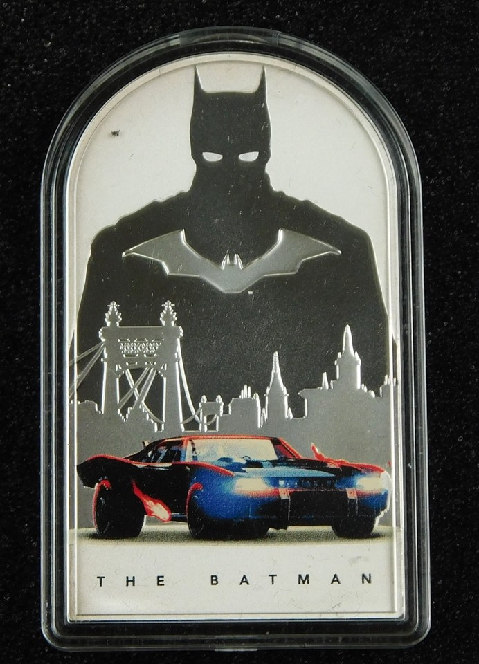 2022 Niue $2 The Batman Batmobile DC Comics 1 Oz Silver OGP C2789 | eBay