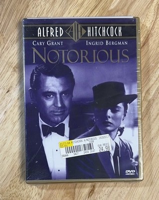 Alfred Hitchcock's Notorious (DVD, 1999) Ingrid Bergman/ Cary Grant ...