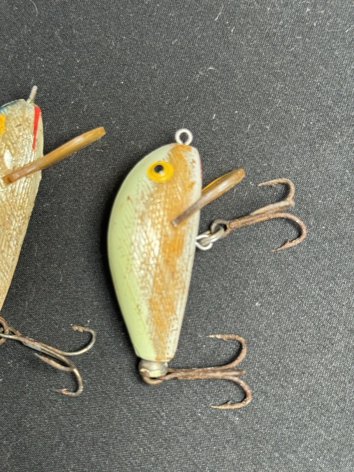 Vintage Rebel Humpback Floater Black Chrome 1 3/4" crankbait lure | eBay
