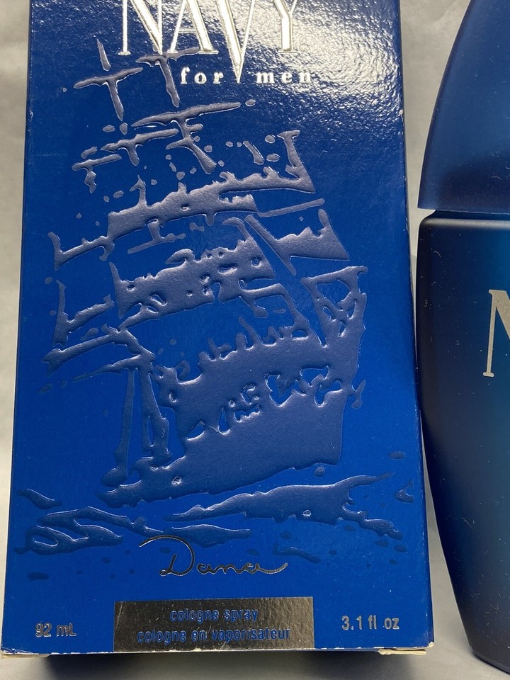 navy cologne 3.1oz spray for men by dana distressed box | eBay