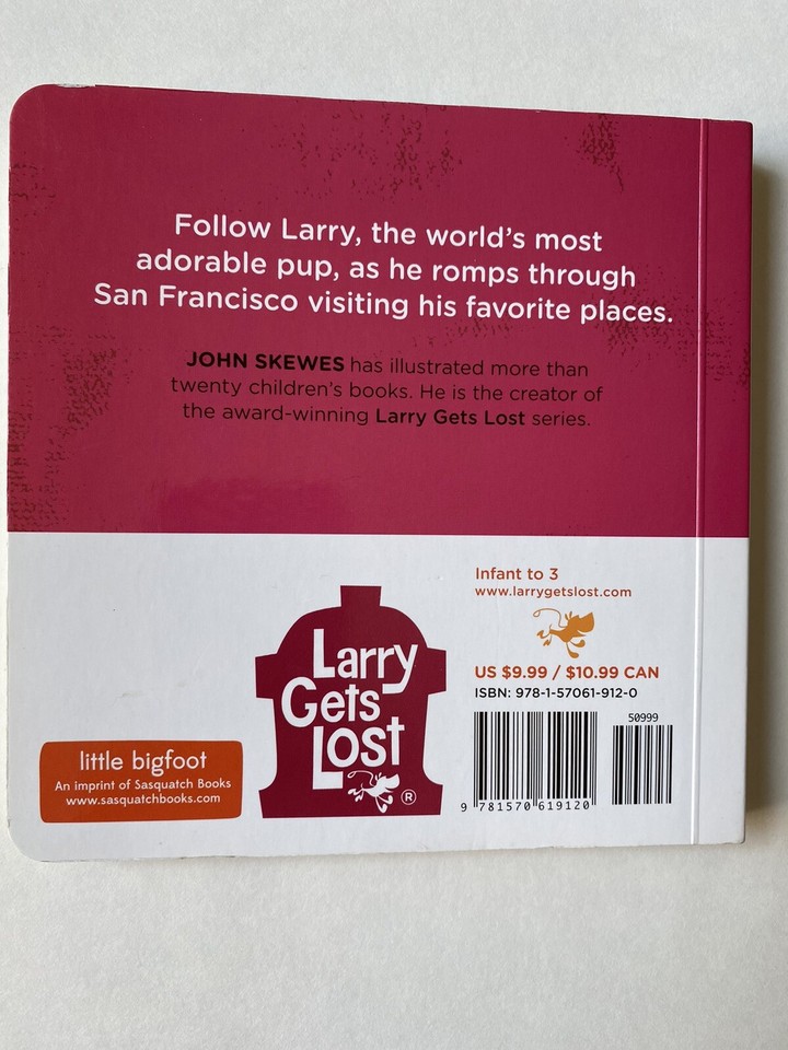 Larry Gets Lost: Larry Loves San Francisco! by John Skewes (2014, Board ...