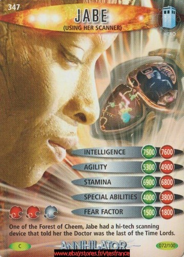 Doctor Who Battles in Time - 347 - Jabe using her Scanner / Anni | eBay