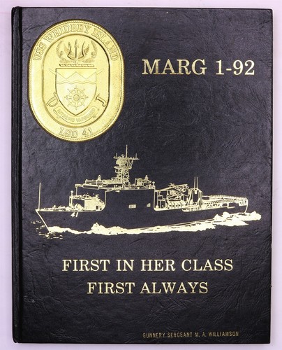 USS Whidbey Island (LSD-41) 1991 1992 Mediterranean Deployment Cruise ...