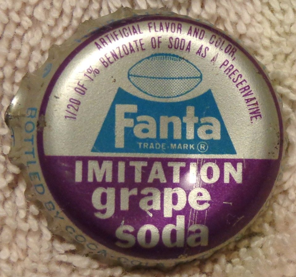 1966 Coke - Fanta Grape Lions Bottle Cap - Roger Shoals - Maryland ...
