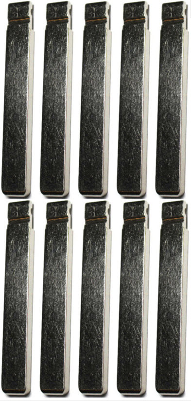 Ten(10) For Select GM Replacement Switchblade Key Blank Uncut BLADES ...