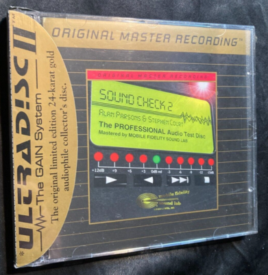 ALAN PARSONS - MFSL CD - SPCD 018 - PROFESSIONAL AUDIO TEST ...