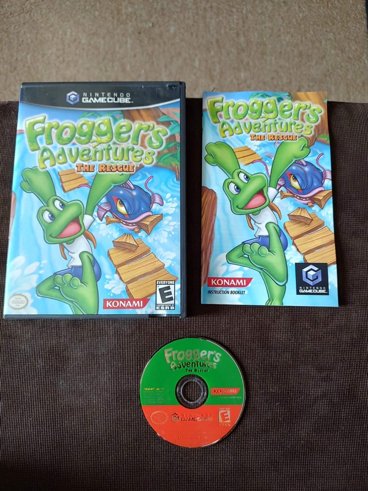 Frogger's Adventures The Rescue Nintendo GameCube, 2003. CIB. Pre-owned ...