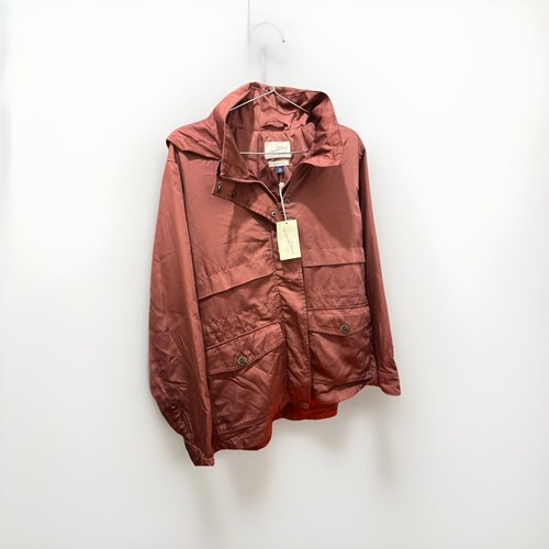 Universal Thread Womens Jacket XL Burgundy,Hooded Cargo Utility Full ...