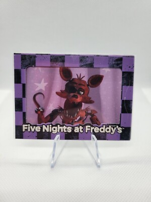 FiGPiN FNAF FIVE NIGHTS AT FREDDYS FOXY CYBERCEL CARD COMMON *NEW* | eBay
