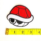 Embroidered Patch - Super Mario - Turtle Shell - NEW - Iron-on/Sew-on ...