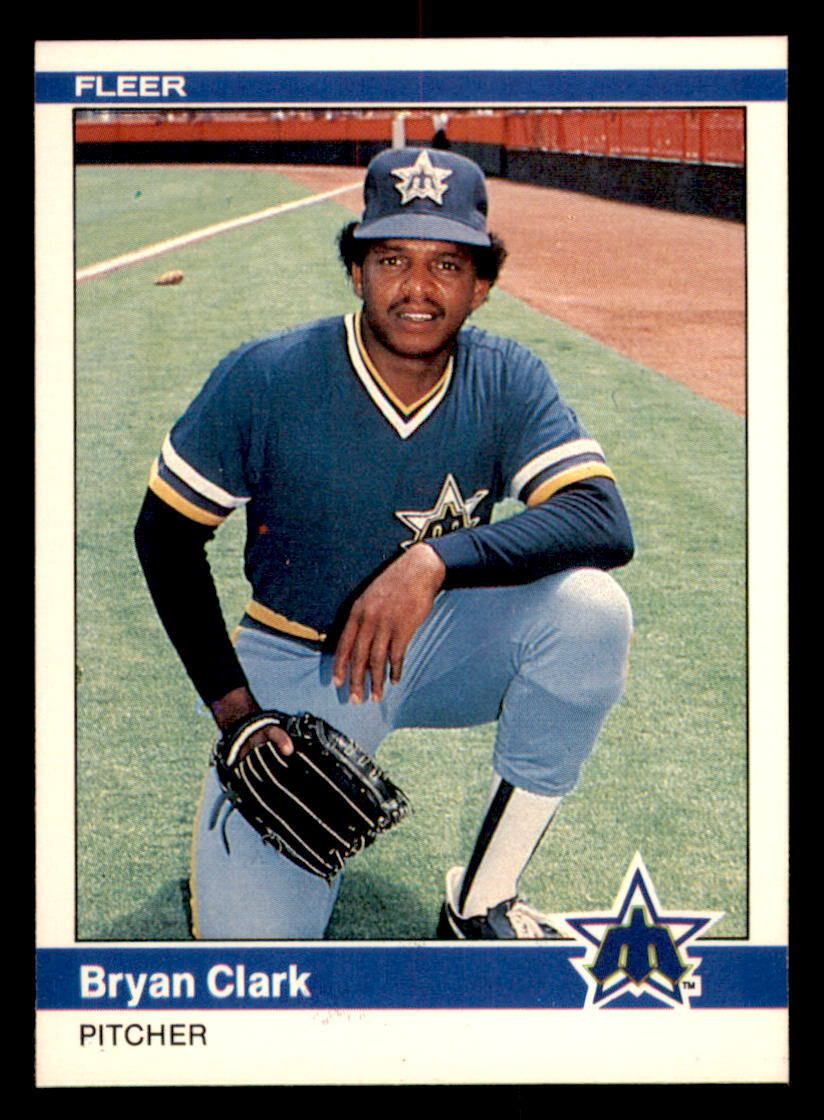 1984 Fleer #609 Bryan Clark Seattle Mariners | eBay