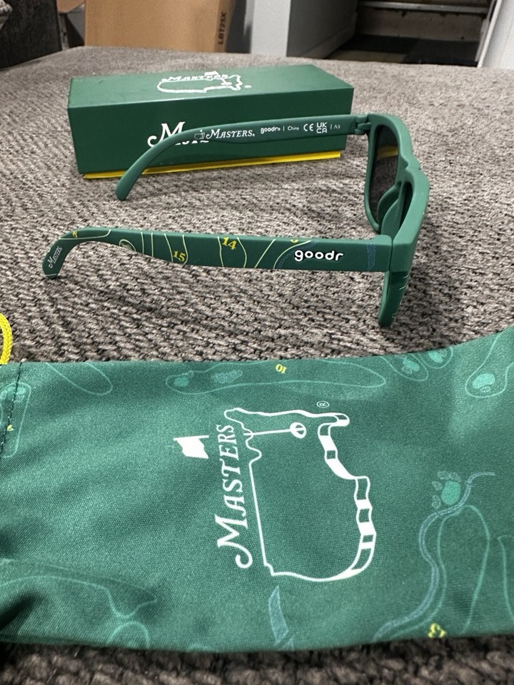 2023 Masters Goodr ‘The Course’ Golf Polarized Sunglasses ! Rare ANGC ...