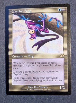 Psychic Frog (Retro Frame) Modern Horizons 3 | eBay