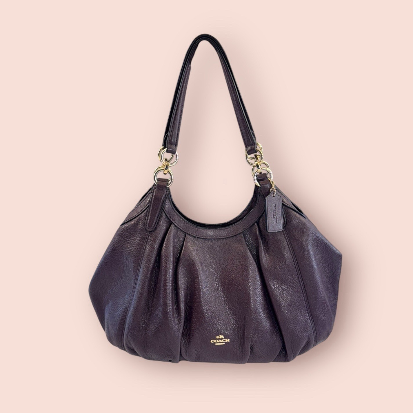 COACH Vintage Y2K Lily Bag Shoulder Hand Bag Oxblood … - Gem