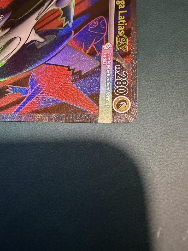 Pokémon Mega Latias EX 163/132 Me01: Mega Evolution Full Art Ultra Rare ...