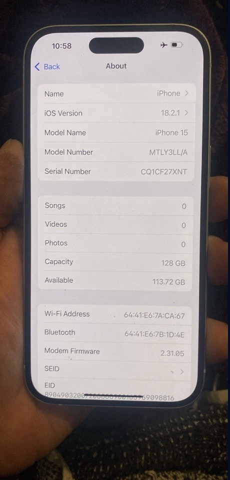 iPhone 15 – 128GB (Locked to Spectrum) – $500 OBO or Trade | eBay
