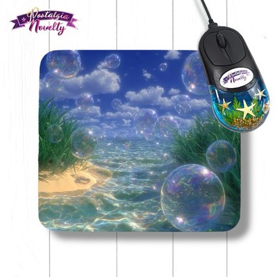 Cute Frutiger Aero Y2K Bubbles Aesthetic Mouse Pad (Rectangle ...