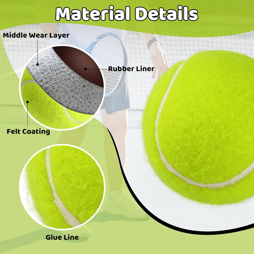 Tennis Training Ball with String,Tennis Trainer Balls Self Practice ...