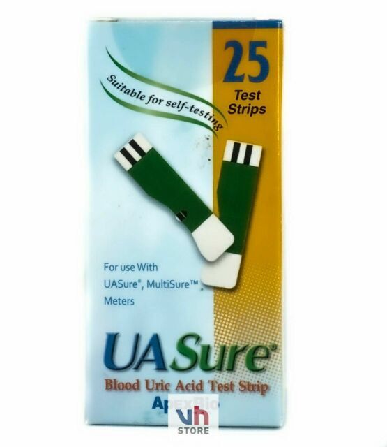 Apex UA Sure Uric Acid Testing Strip - US211E (25 Piece) for sale ...