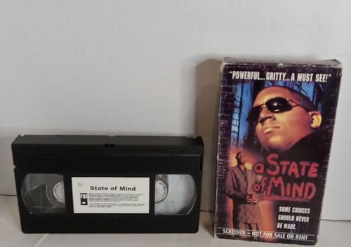 A State of Mind (VHS, 2000) Malayinka Singley, Michael Sidney Screener ...