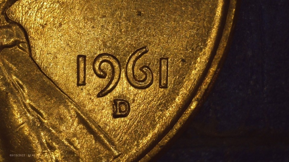 1961-D FS-501 Lincoln Penny BU Coin I per lot Horizontal D | eBay