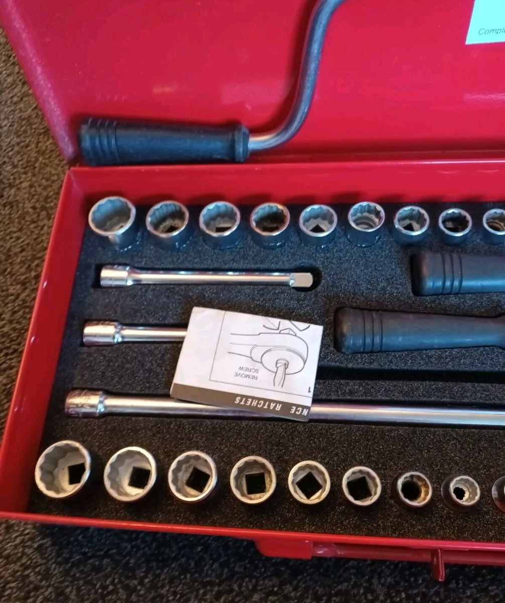 Vintage Britool Socket Set Afww Ebay