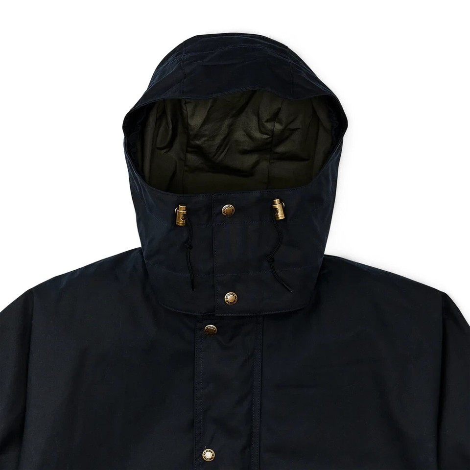 Filson Foul Weather Jacket - L - 20232887 Harbor Blue Navy Waxed ...