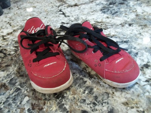 Nike Air Jordan True Flight Sneakers Size 7C Black Red 599932-601 | eBay