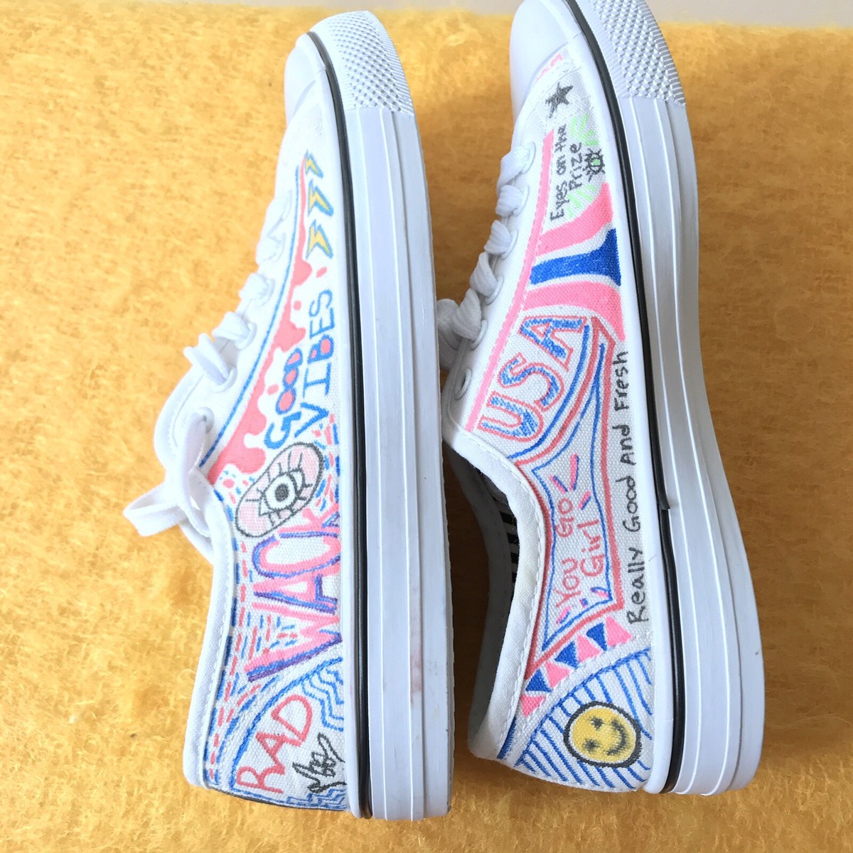 Custom Hand Painted Shoes