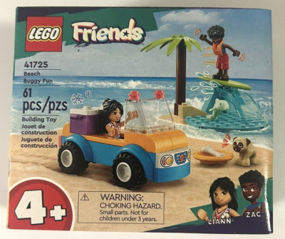 LEGO FRIENDS 41725 Beach Buggy Fun - 61 PCS. BRAND NEW FACTORY SEALED ...