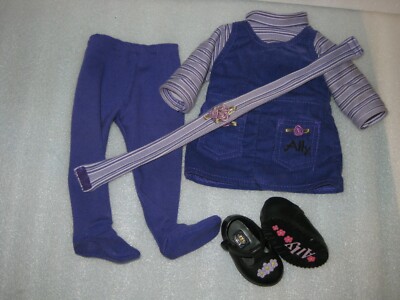 Playmates Amazing Ally Doll Complete Purple Outfit Shoes Headband ...