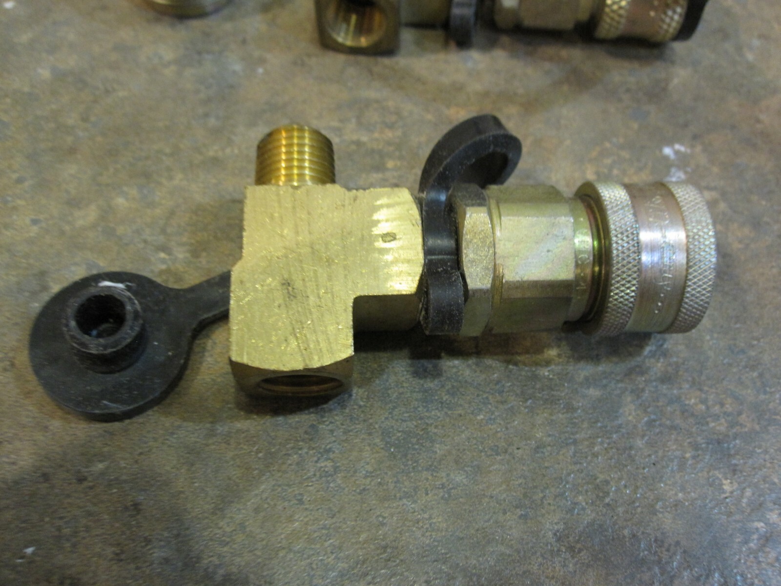 Lot of 4pcs 2 SNAP-TITE Quick Connect Gas Line Connector 2 Male Gas ...