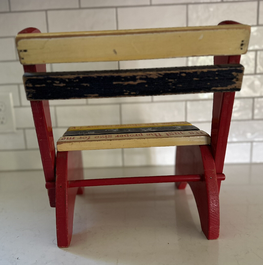 Vintage 1950’s Children Convertible Chair and Stool, Brandon Line | eBay