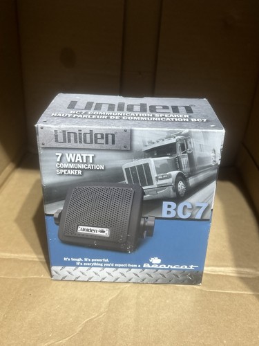Uniden BC7 Bearcat External CB Radio/Scanner Speaker New | eBay