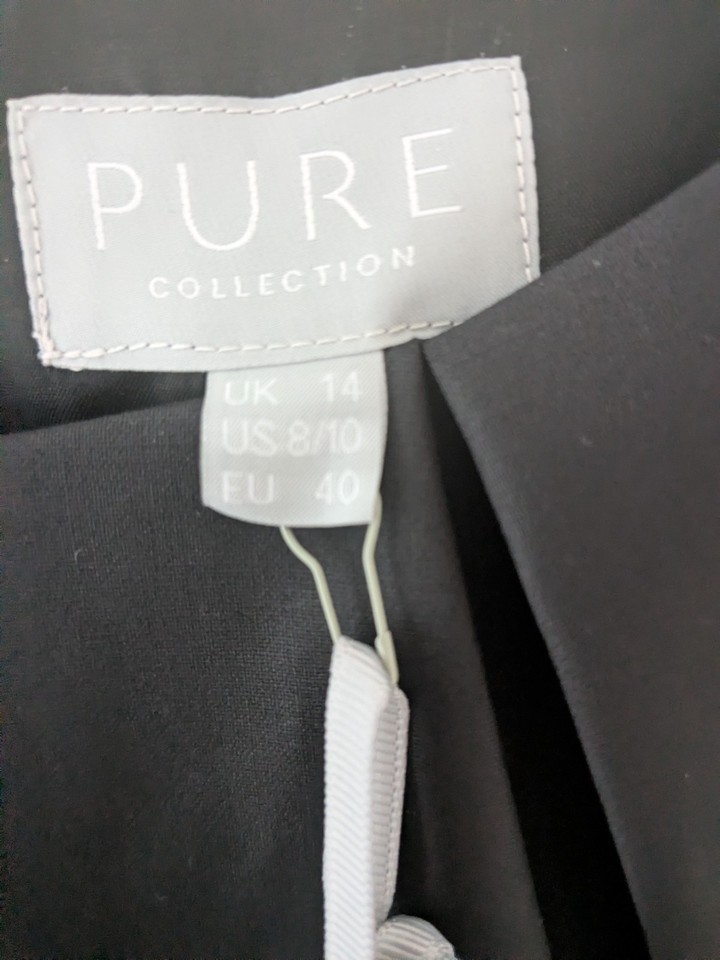 'Pure Collection' Little Black Dress UK 14 Brand New | eBay UK