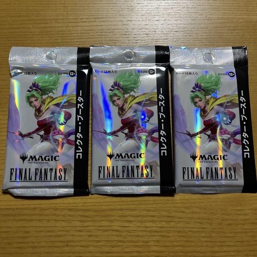 Ff Mtg Final Fantasy Collector Booster 3 Pack 5 No.MM808 | eBay