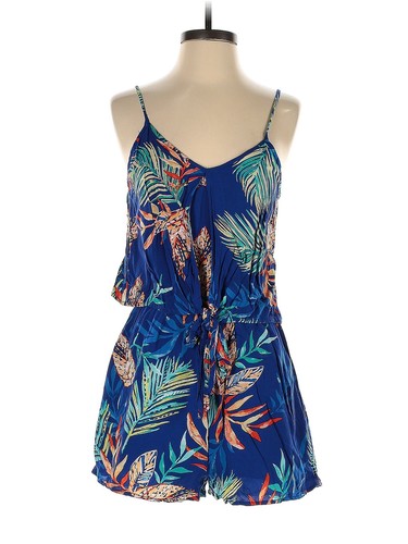 Express Women Blue Romper S | eBay