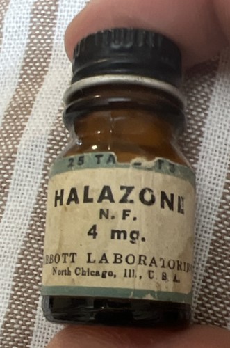 WWII Era Collectible US Halazone Water Purification Tablets for First ...