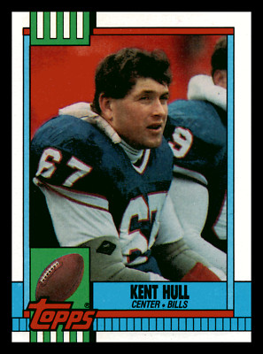 1990 Topps Kent Hull Buffalo Bills #197 NM-MINT | eBay