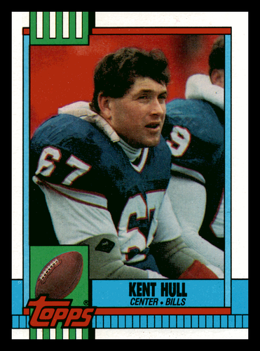 1990 Topps Kent Hull Buffalo Bills #197 NM-MINT | eBay