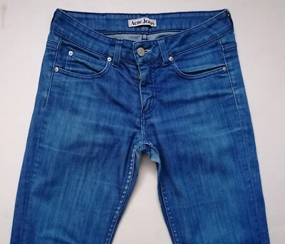 Womens ACNE Jeans Hex Sky Jeans, Size W27/L31 (on label L32), Good ...